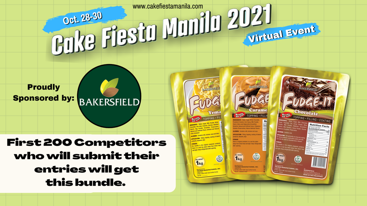 Cake Competition Entry Upload Form - Cake Fiesta Manila