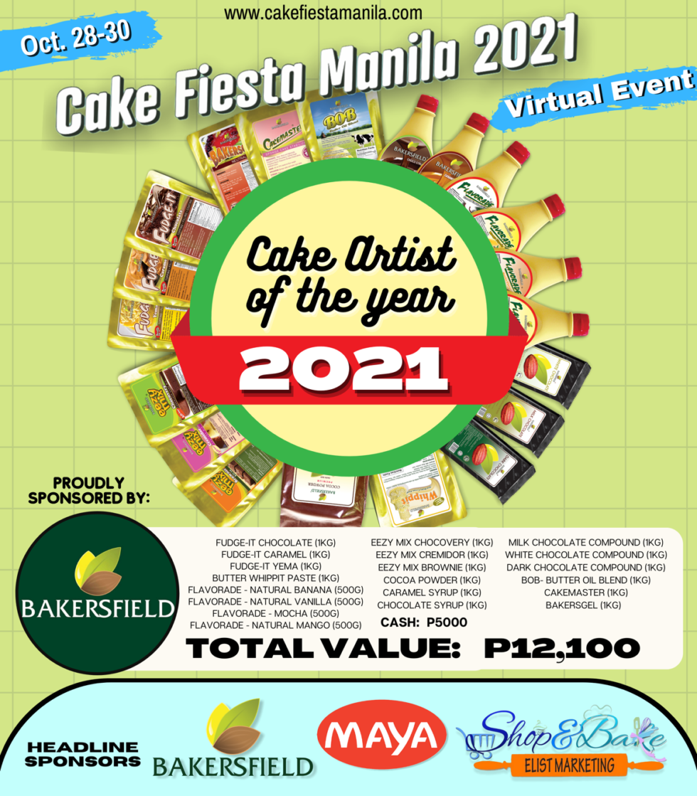 Cake Competition Entry Upload Form - Cake Fiesta Manila