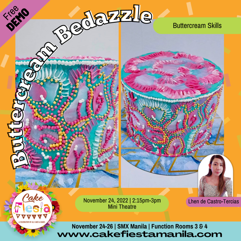 Buttercream Bedazzle 2:15-3pm - Cake Fiesta Manila
